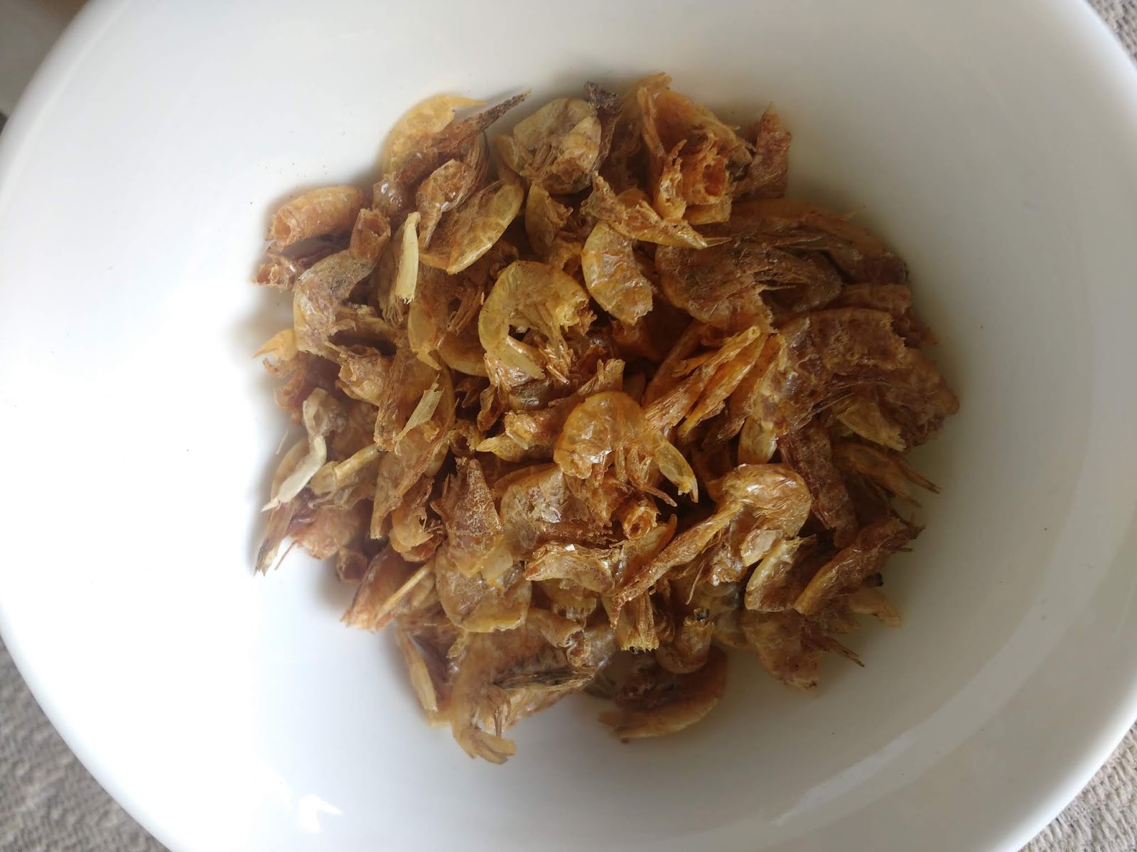 Dried Prawns Chilly Fry With Potatoes.