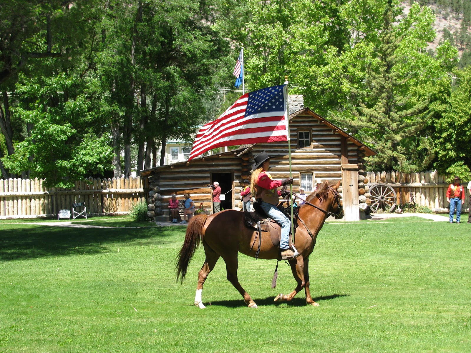 Exploring the American West: Pony Express Reenactment at Mormon Station ...