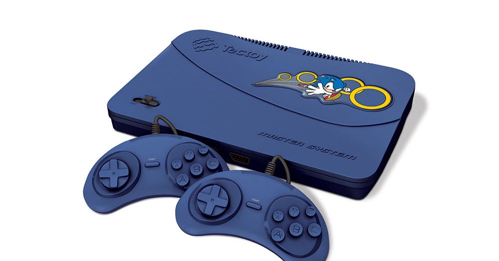 Lançamento Novo Vídeo Game Master System Com Jogos Memória