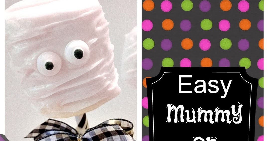 SusieQTpies Cafe: DIY Easy Halloween Recipe Mummy Bites