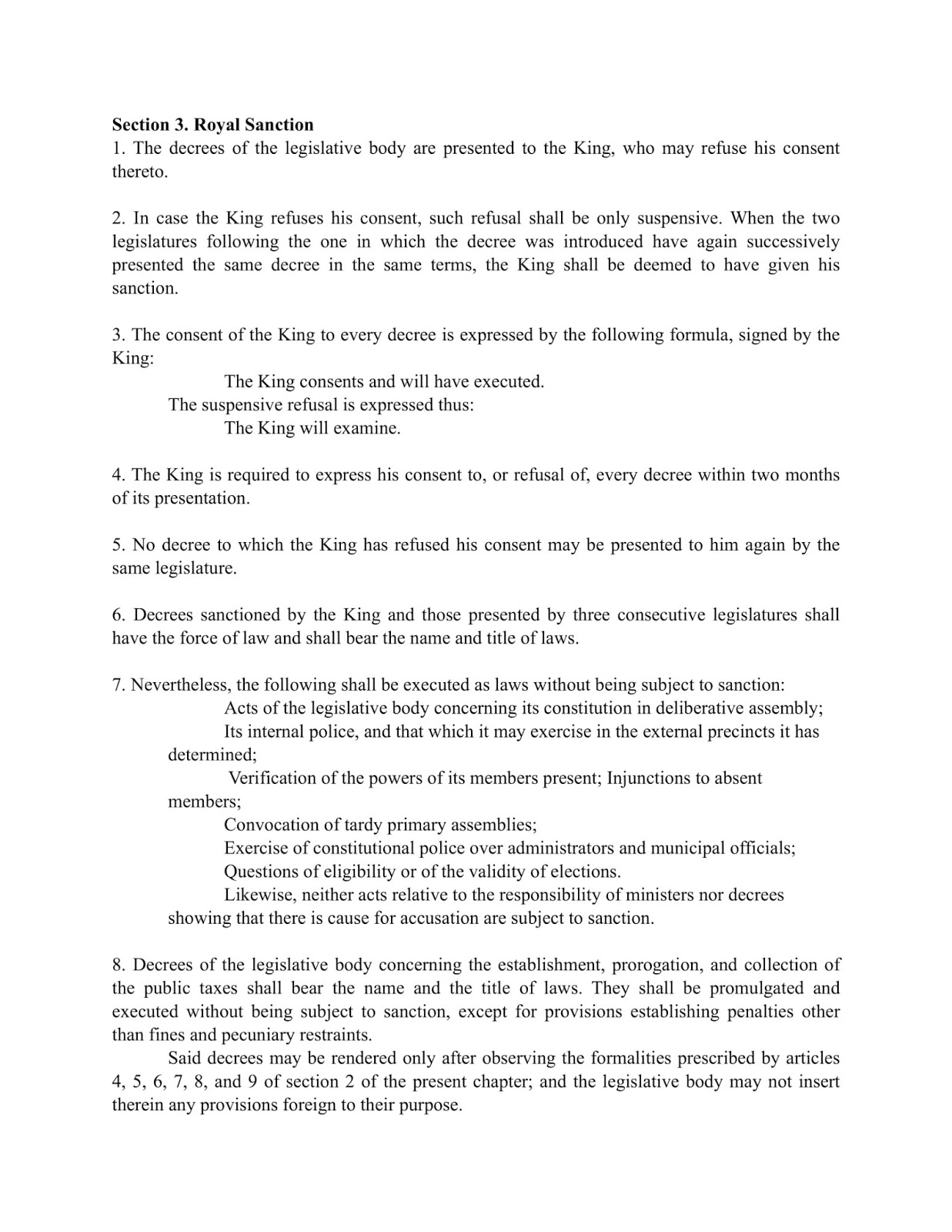 KNOWLEDGE FOR ALL: The Constitution of 1791 National Assembly September ...