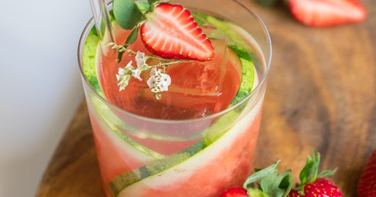 Gastronomista: Eau de Printemps, a Perrier Strawberry Watermelon Vodka ...