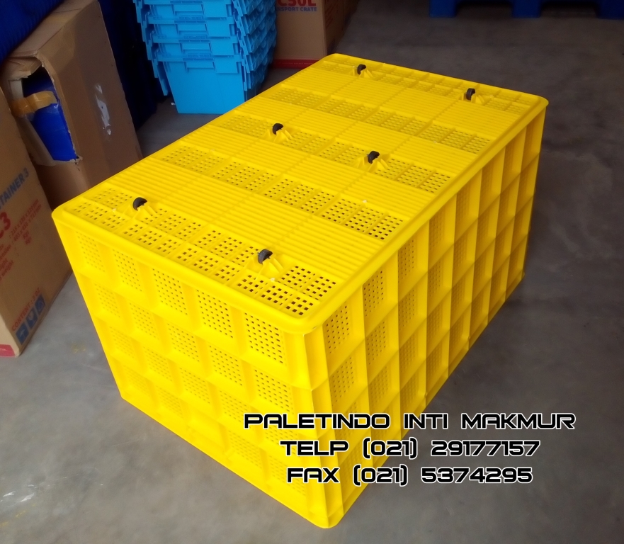 CV. PALETINDO INTI MAKMUR : CONTAINER PLASTIK JUMBO 110 X 75 X 64 CM