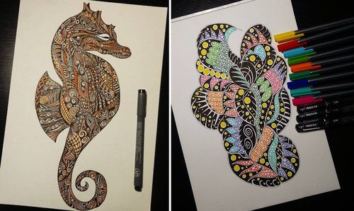 Abstract Animals Design