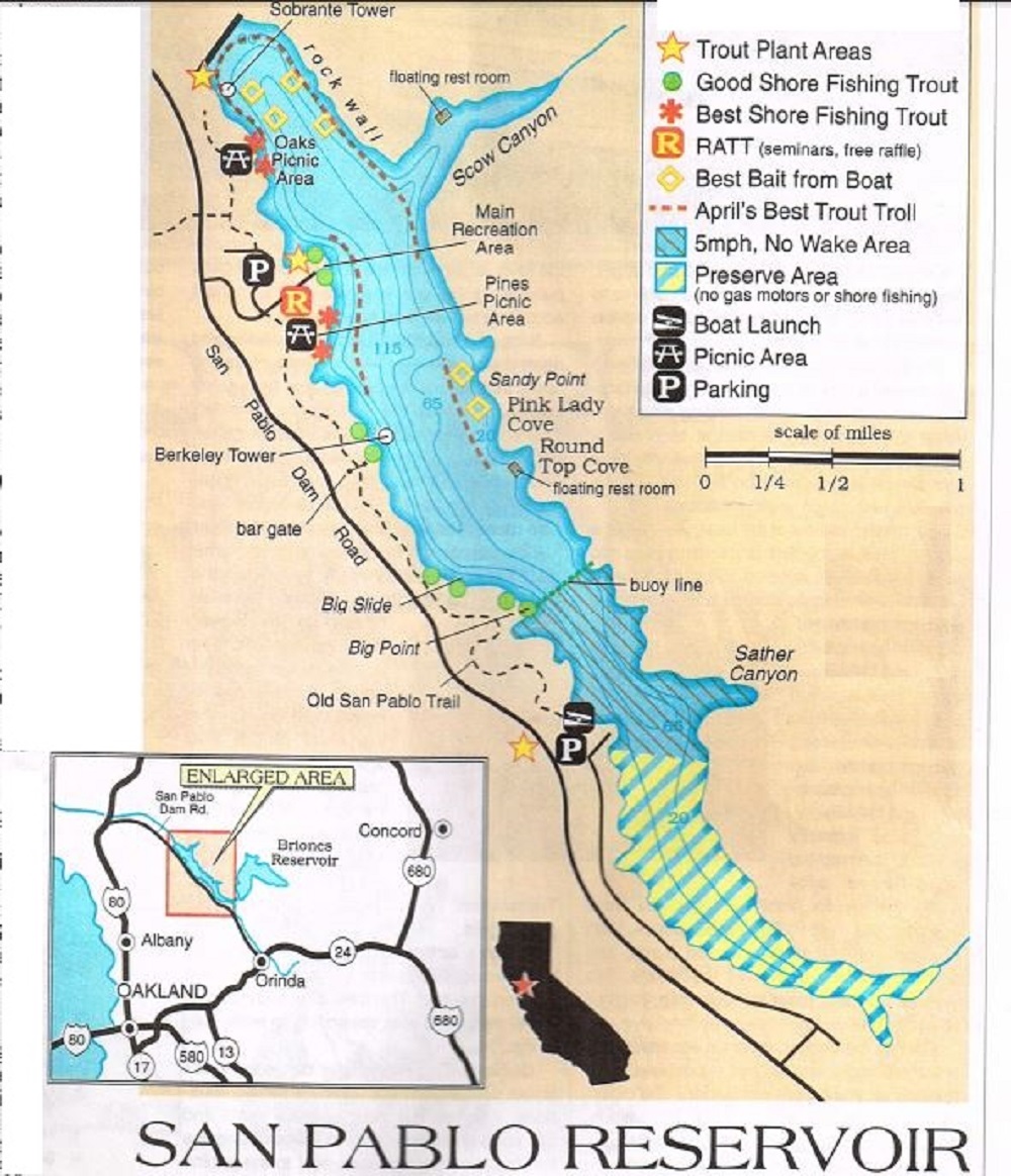 2023 San Pablo Fishing Map and Report, Where to Fish San Pablo, best ...