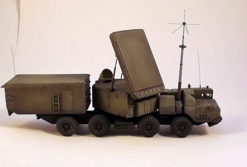 Gulumik Military Models: S-300PMU 30N6E1 Multifunctional vehicle radar ...
