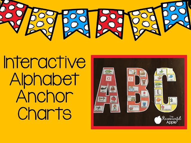 The Resourceful Apple: Interactive Alphabet Anchor Charts