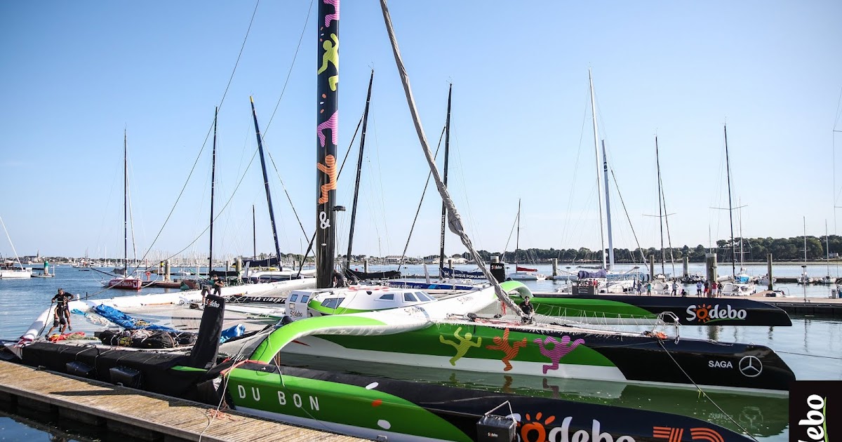 Sodebo Ultim 3 de retour dans son élément, chantier terminé pour le ...