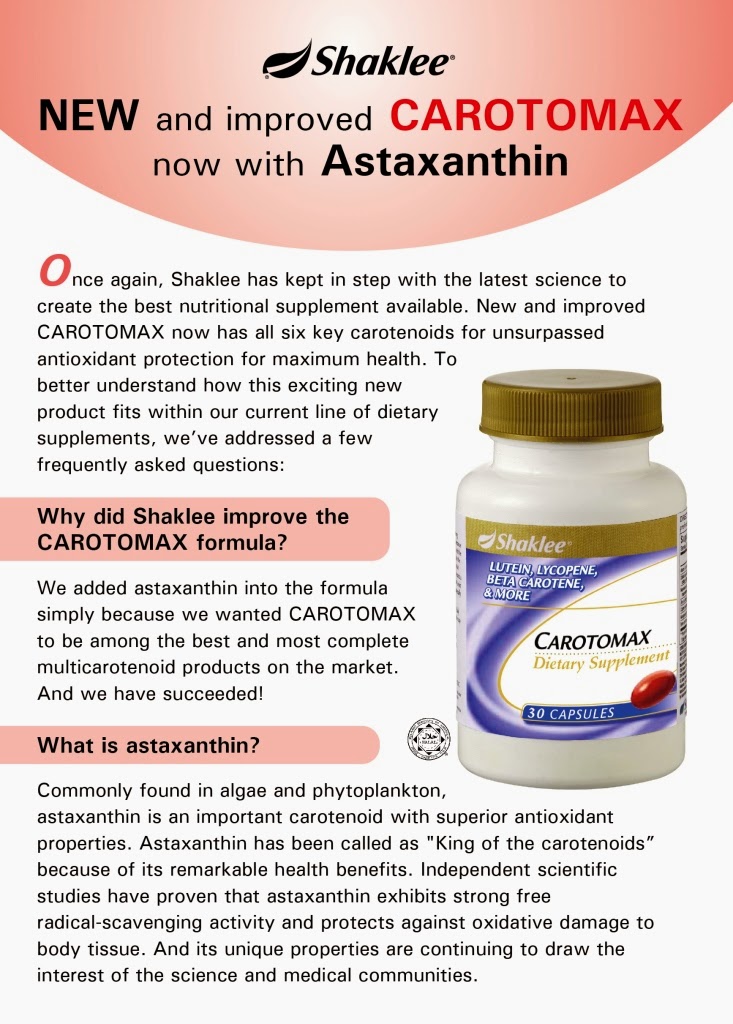 The Vitamins Shop : Carotomax bukan sekadar suplemen untuk MATA