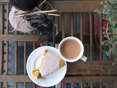 homespun living: fall food & knitting