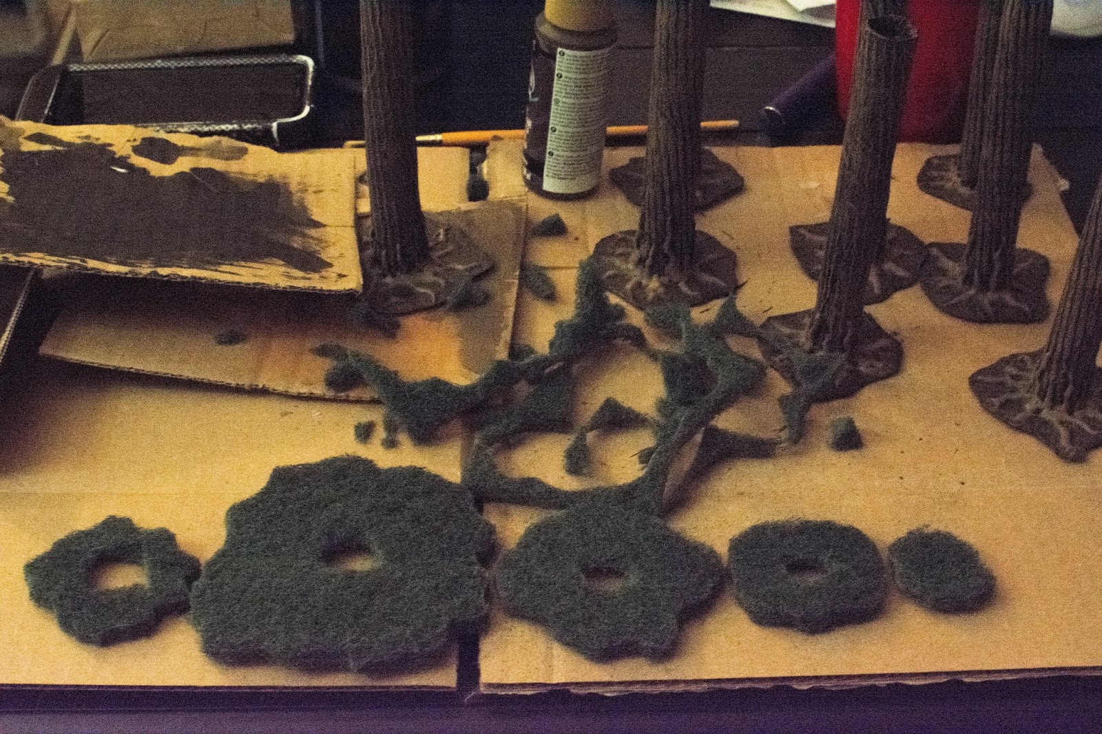 Dollar Store Dungeons - Trees (RPG Miniature Terrain Building)