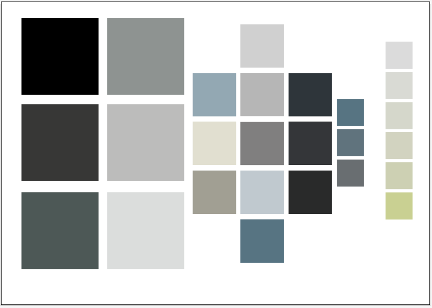 Design Practice: Final Colour Scheme