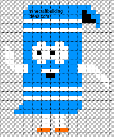Minecraft Pixel Art Templates: Towlie - South Park