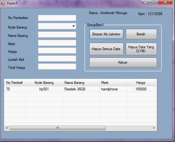 Annikmah: Yuk! Belajar Pemrograman Visual Basic dot Net Di Mesran.Net