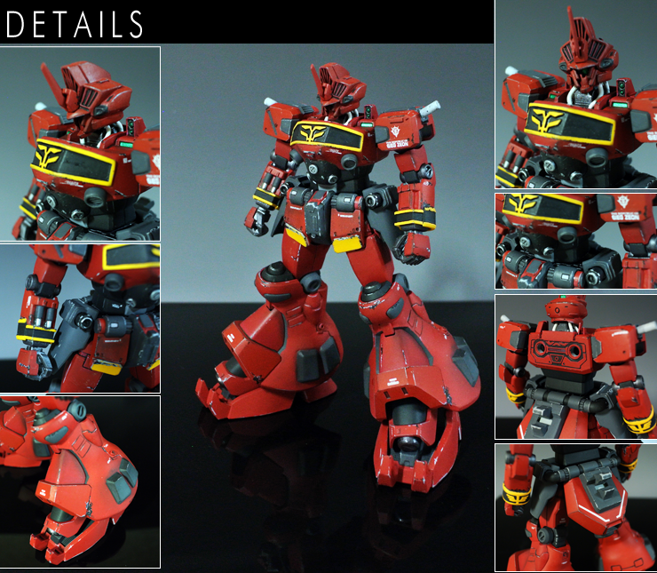 GUNDAM GUY: HGUC 1/144 Gundam GP02 [Full Frontal Use] - Custom Build