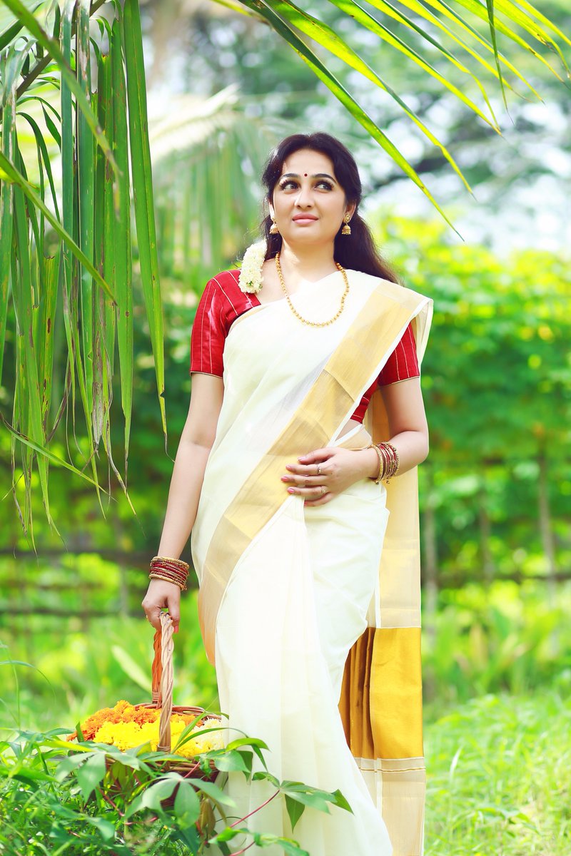 Actresses in Onam Saree Stills | Celebration | 2017