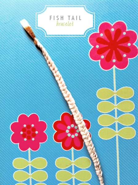 Crafts/DIY: Fishtail-Braided Bracelets