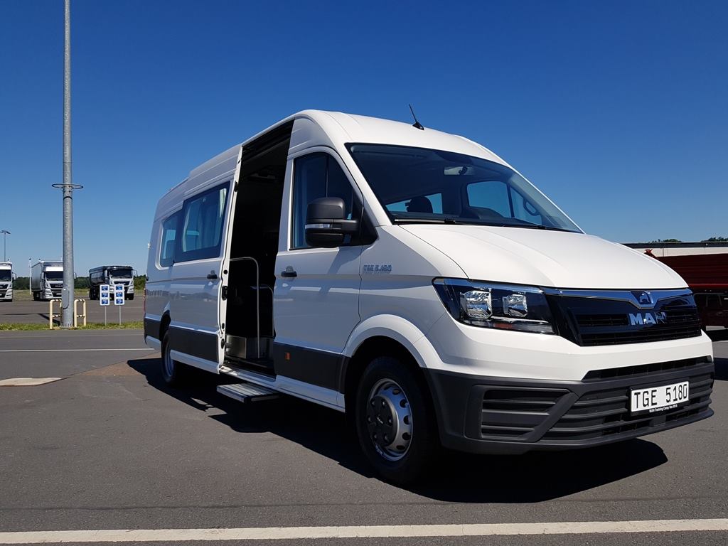 MAN presentará su nuevo minibus TGE 5.180 Intercity
