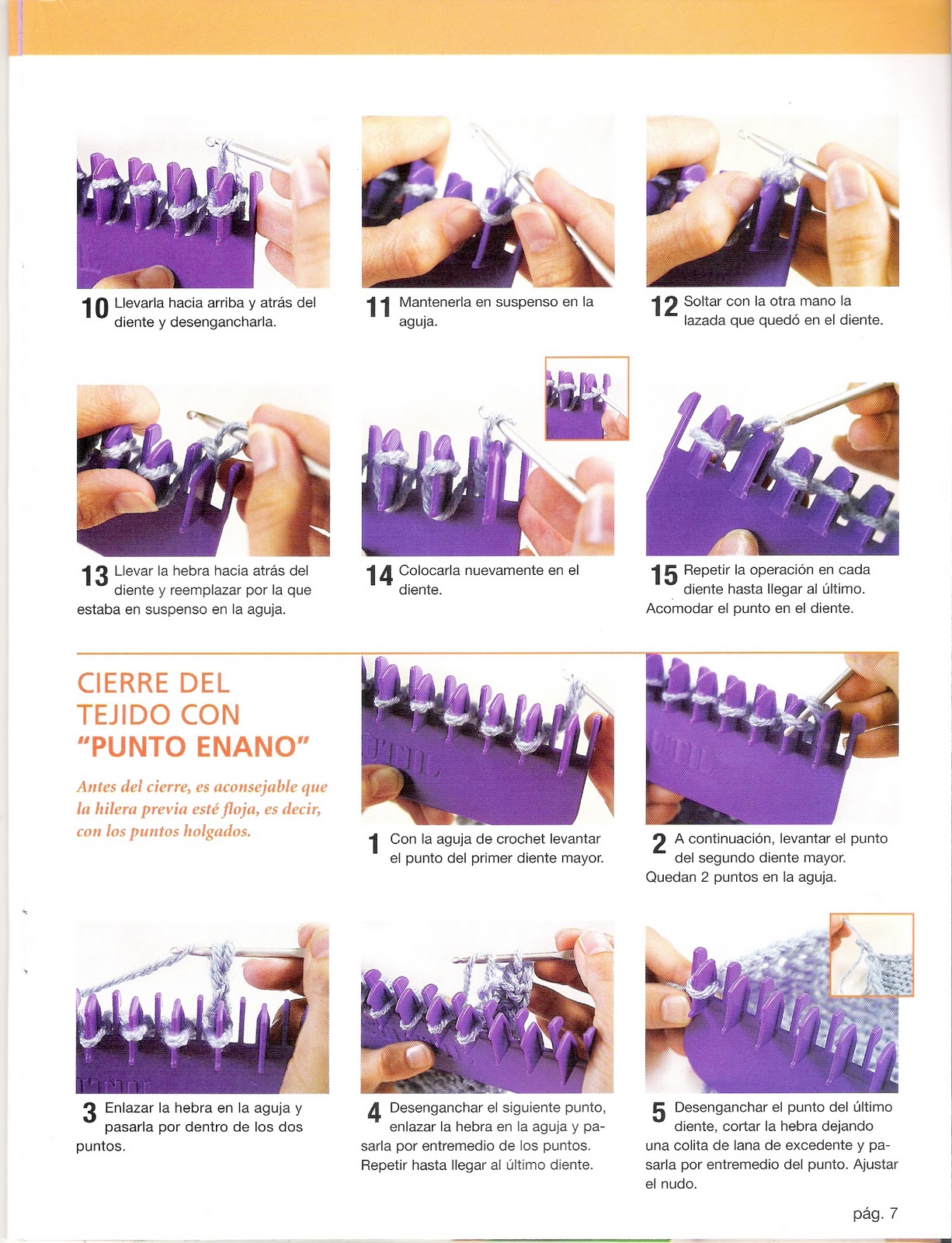 Como tejer en telar - Imagui