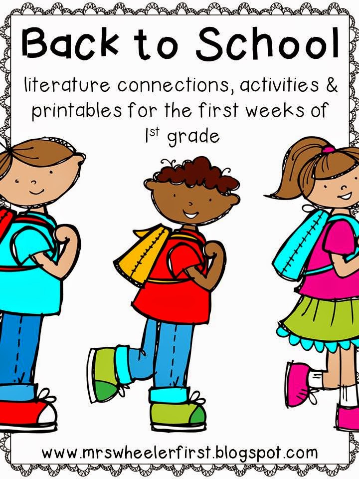 Mrs. Wheeler's First Grade Tidbits: Back to School Pack!