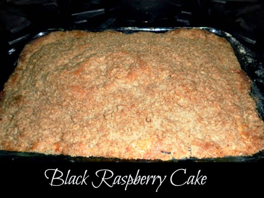 Black Raspberry Cake