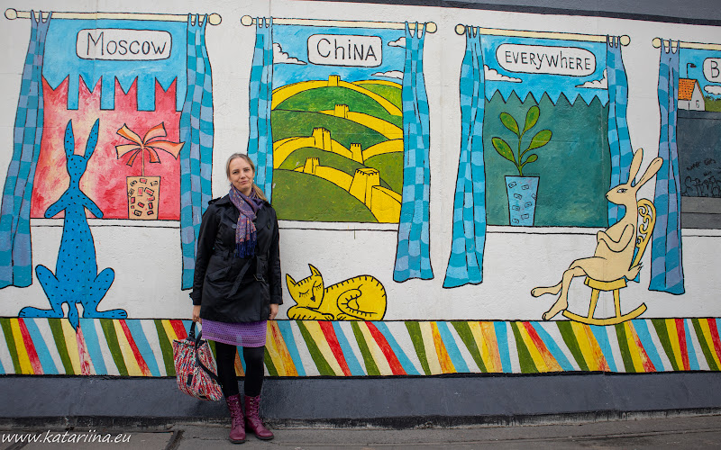 Katariina kudugurmee: Berliini müüril.