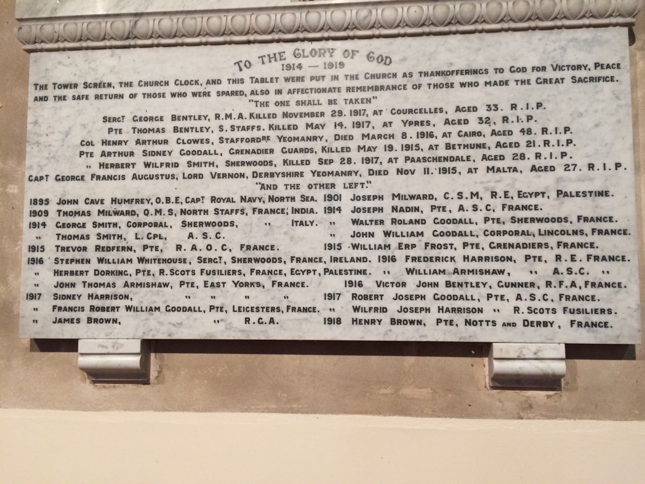 Nigeness: 'The one shall be taken...'