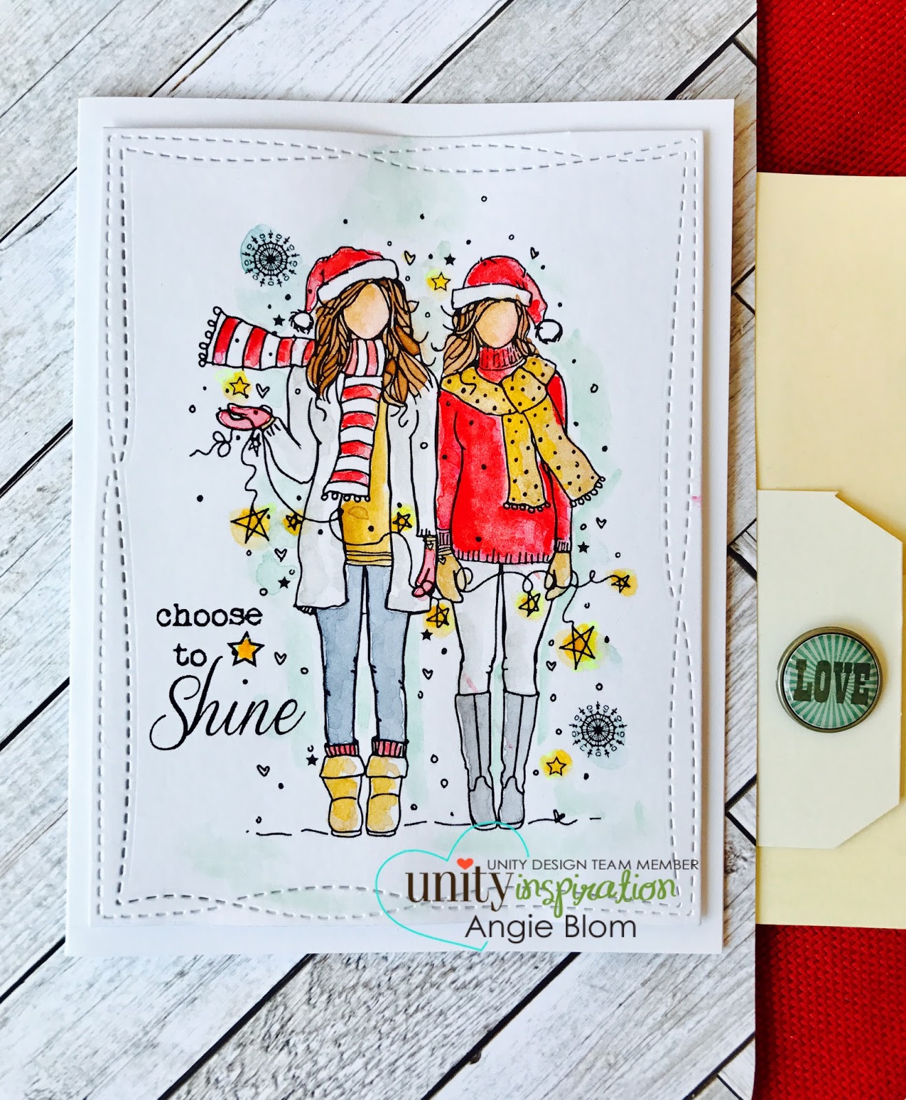 Angie Blom Designs TWO : New August Releases.. Unity Stamp Company