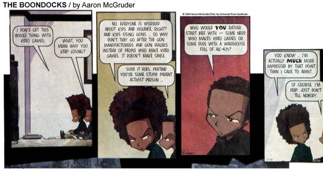 warchildPost: Comic Strip: Games and Violence