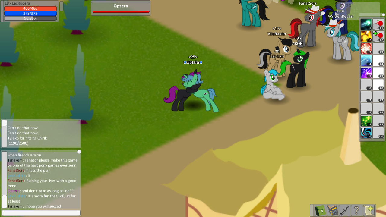 Equestria Gaming: The Pony Room MMO - First impressions