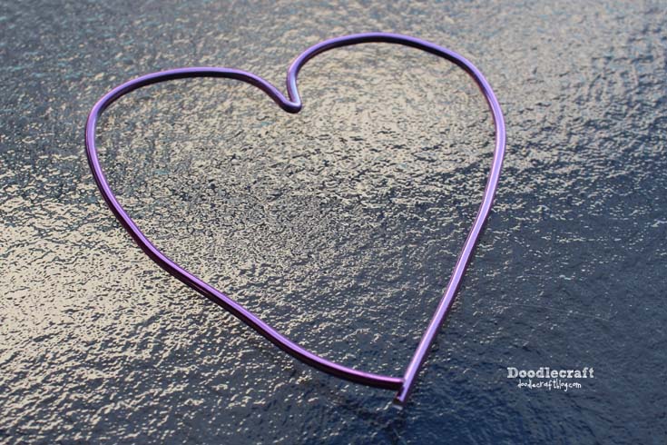 Wire Wrapped Heart Pendant!