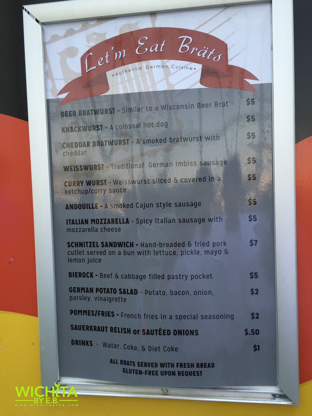 Food Truck: Let'm Eat Brats Review | Wichita By E.B.