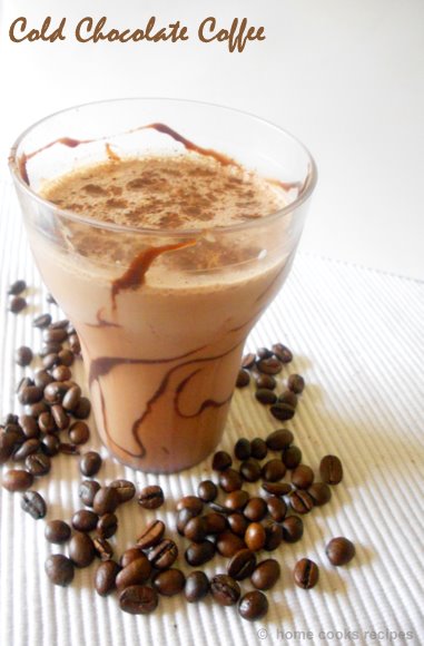 Cold chocolate coffee | Home Cooks Recipe