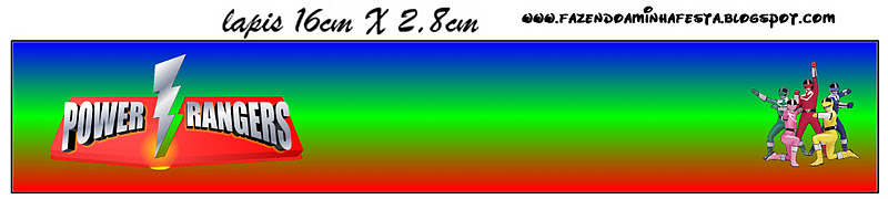 Power Rangers: Free Printable Candy Buffet Labels. - Oh My Fiesta! in ...