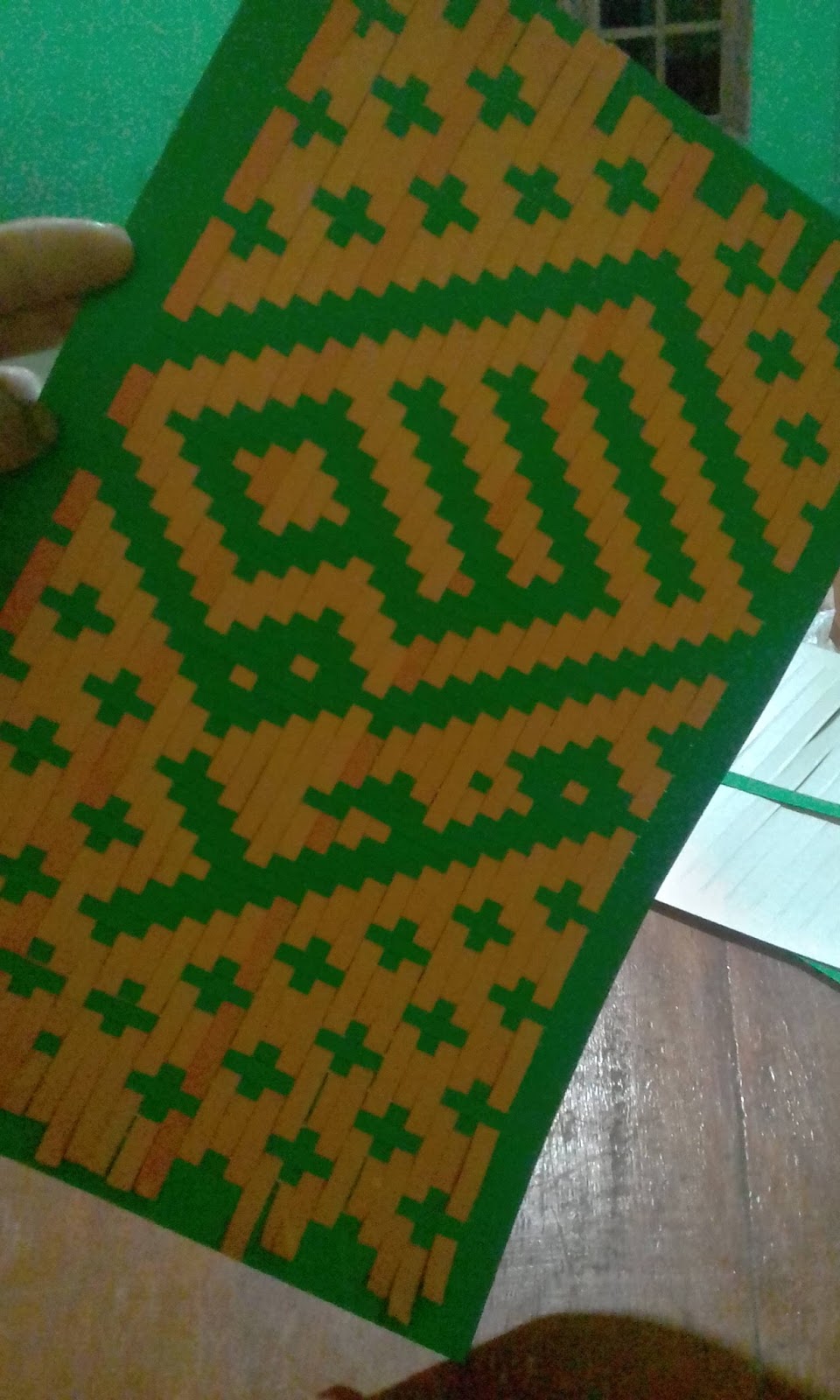 plafon anyaman bambu wulung.085641477771