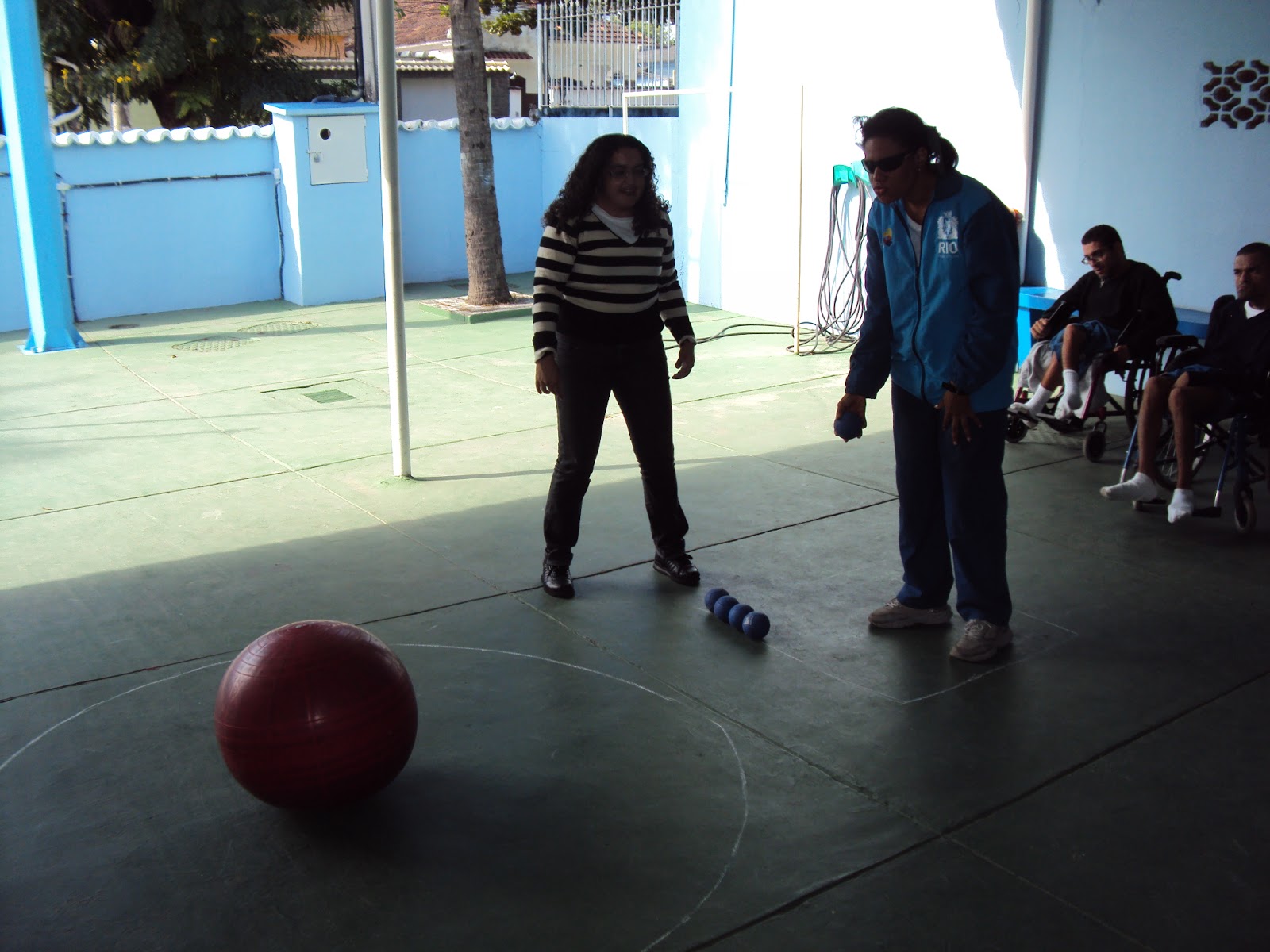 Projeto Vivenciando e Aprendendo a modalidade Bocha "Escola Especial ...