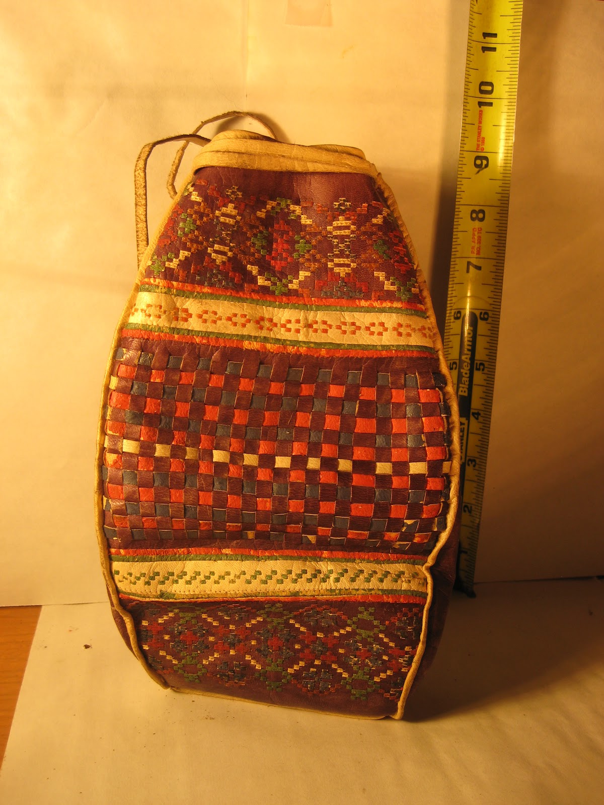 Inuit Arts and Crafts: Inuit Drawstring Pouch