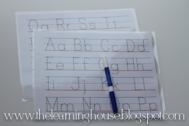 The Learning House: Tot Trays!