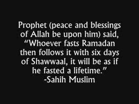 The Virtue Of Fasting Six Days Of Shawwaal | Life of Muslim