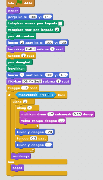 Learning Scratch in easy way!: Tutorial 4: LadyBug & Dinasour