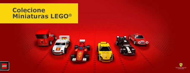Galeria dos Brinquedos: Miniaturas Ferrari LEGO nos Postos Shell