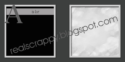 Real Scrappy - Digital Scrapbooking From Start to Finish: My New ABC ...