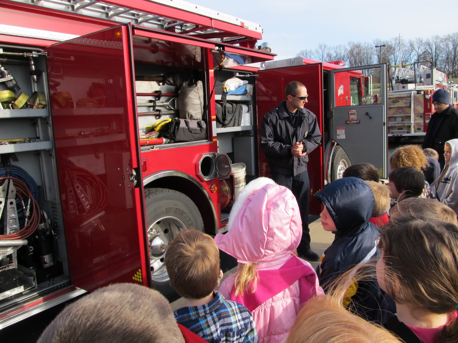 Mrs. Morgan's Kindergarten Class: Fire Department Visit