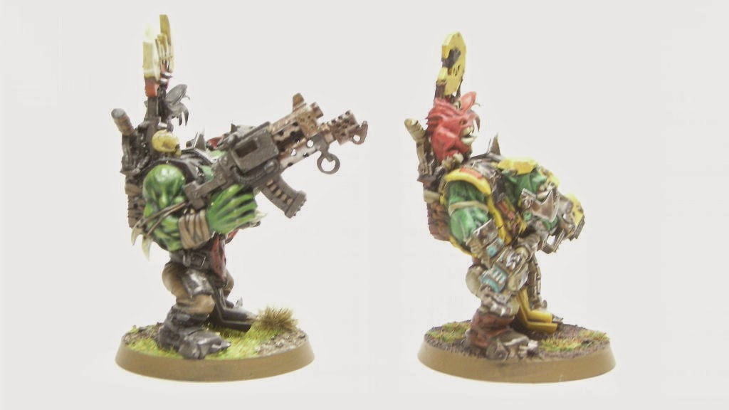 Watching Paint Dry: Ork Warboss size comparisons