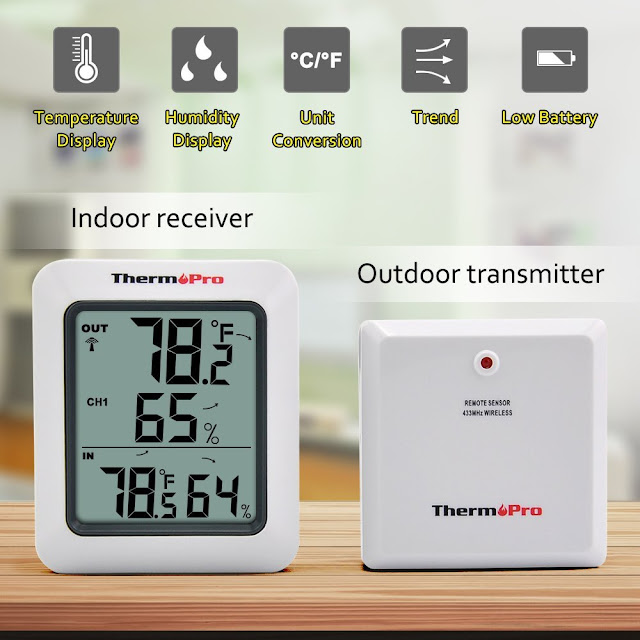 Thermopro TP60 Digital Indoor Outdoor Thermometer Review
