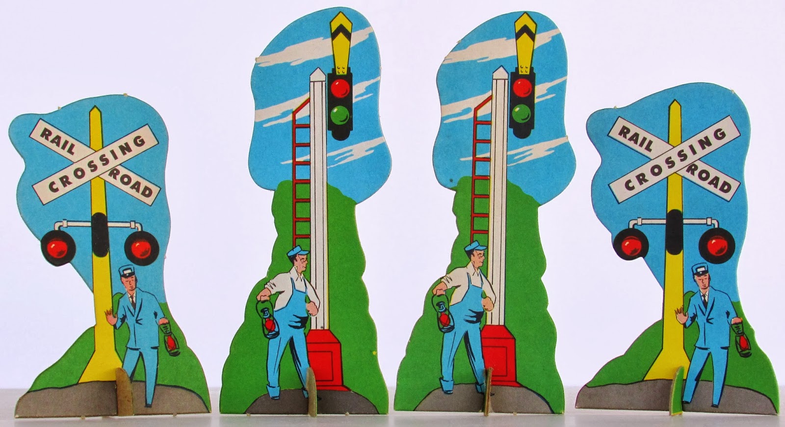 Toys and Stuff: Jaymar #255 39 PC RR & Village Construction Set - Pt 12 ...