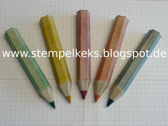 Stempelkeks: Anleitung Stifte und Schulranzen