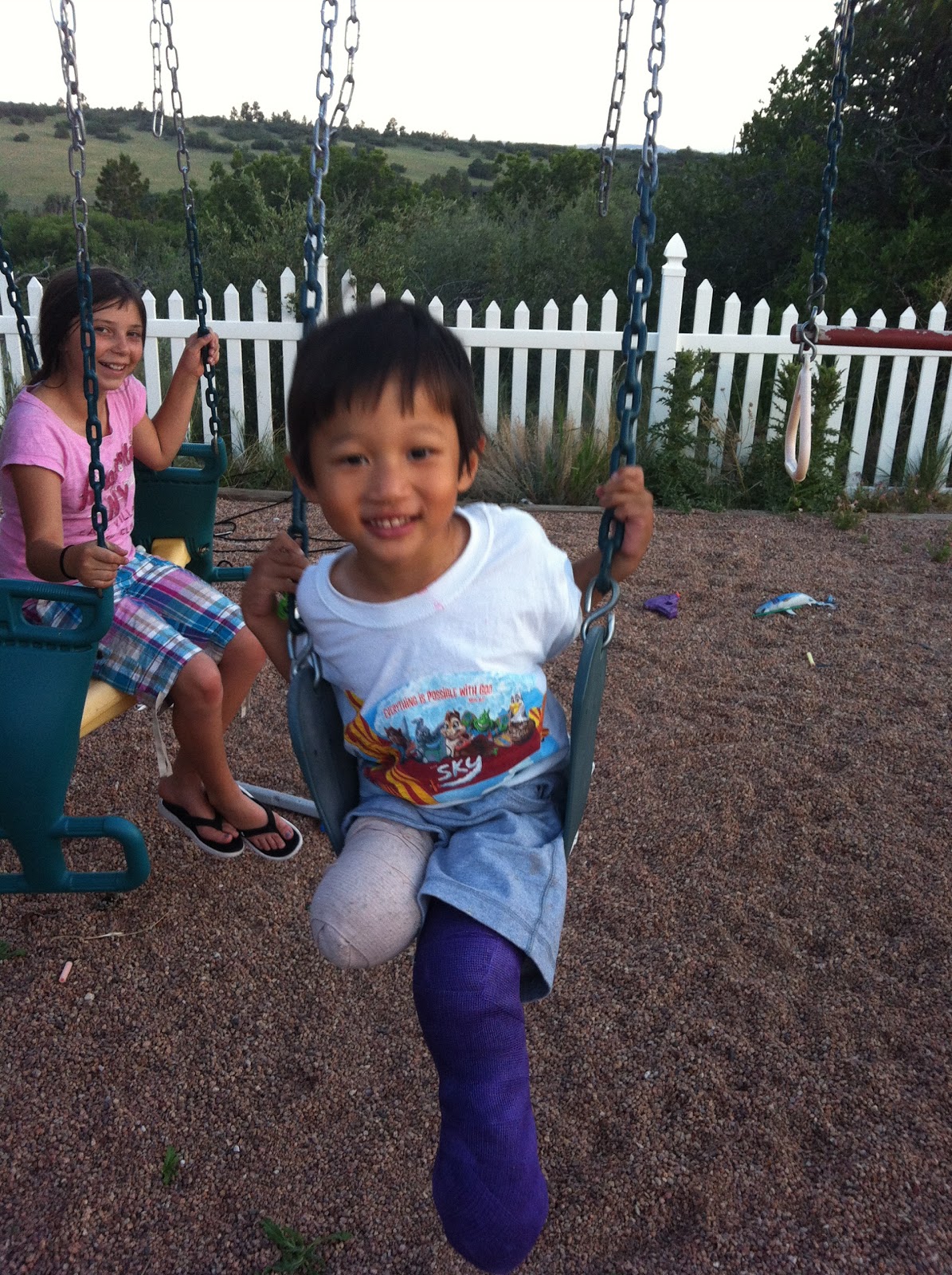 Bringing Home Holland: Amputation - 1 week