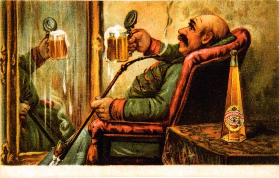 22 Vintage Russian Beer Advertisements From the Late 19th and Early ...