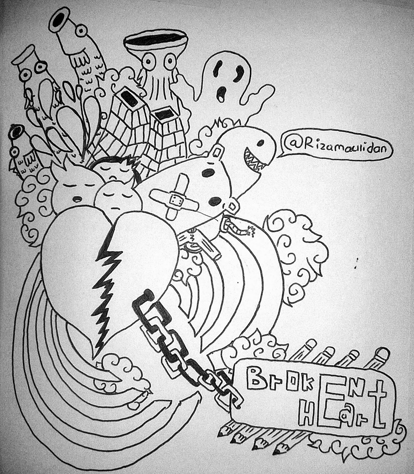 Riza Maulidan: Apa Itu Doodle Art?